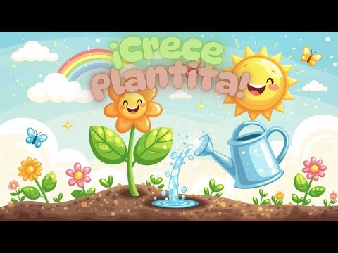 Canción Infantil sobre las Plantas – ¡Crece, Crece, Plantita Ya!