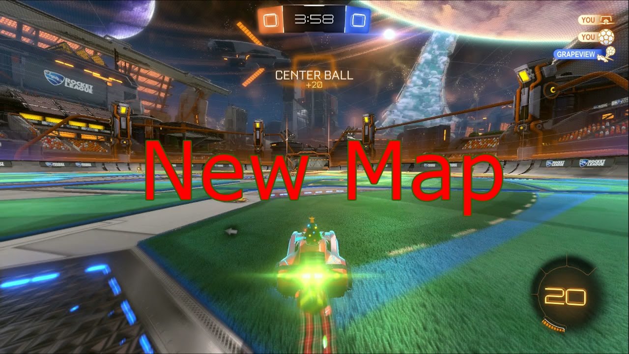 Rocket League - Space Map - YouTube