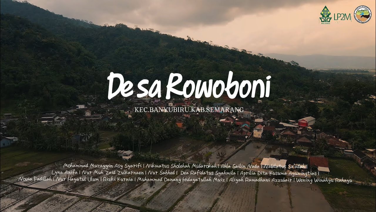 Profil Desa Rowoboni. - YouTube