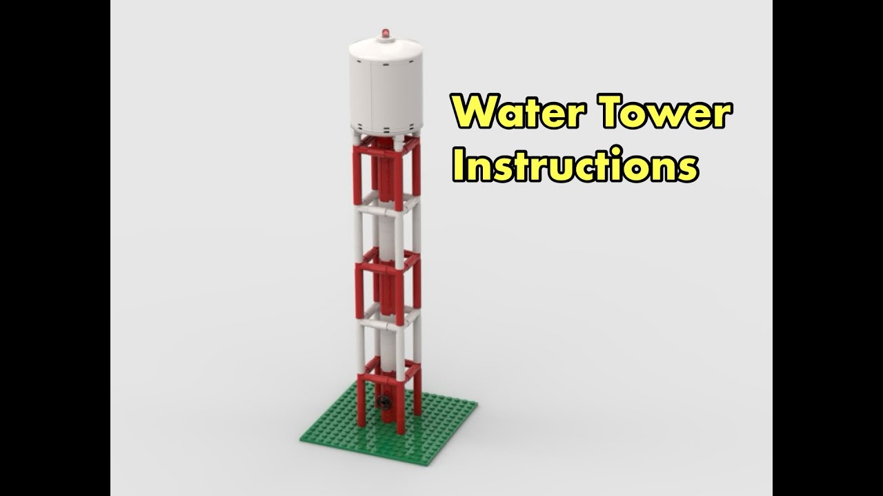 Lego Water Tower Instructions - YouTube