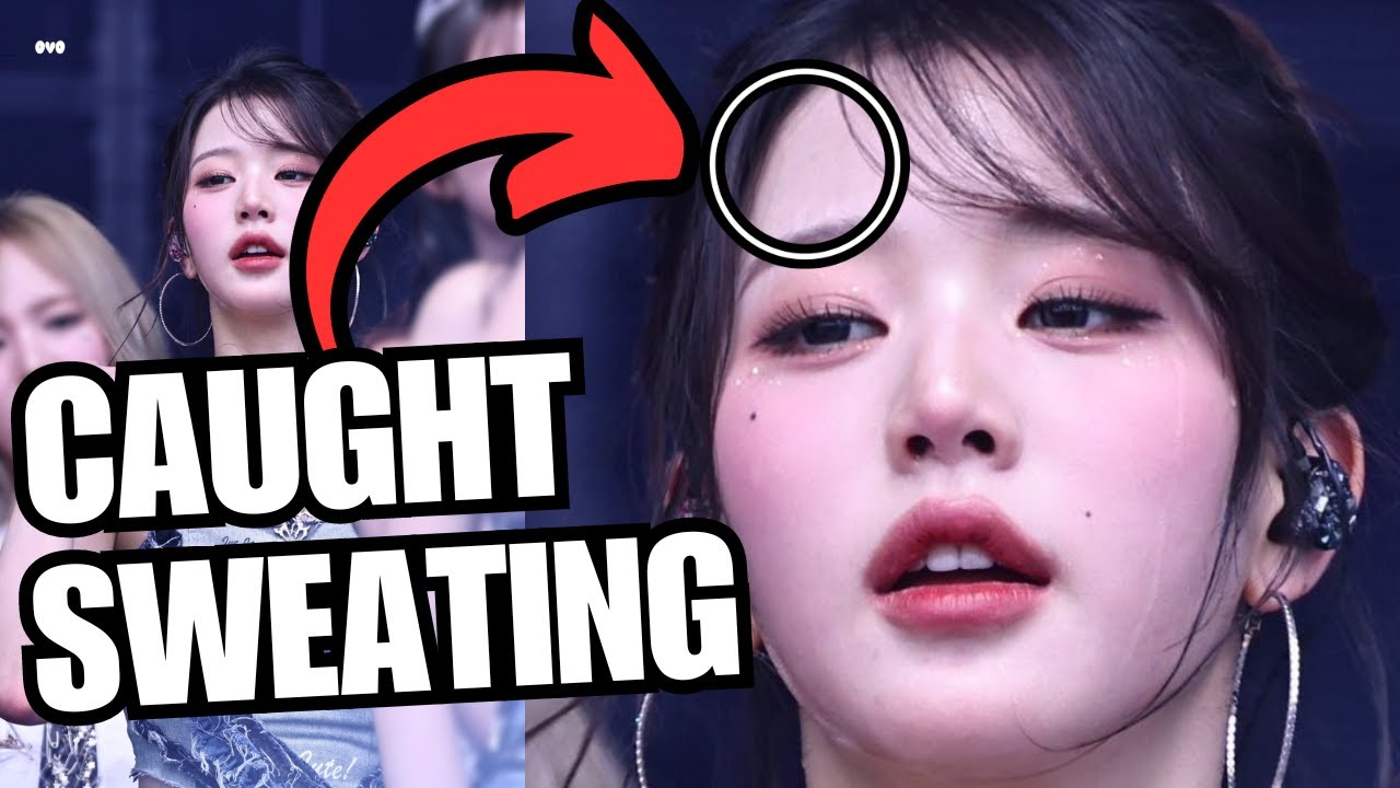 Wonyoung Caught Sweating on Stage and Fans Are Going Crazy - YouTube
