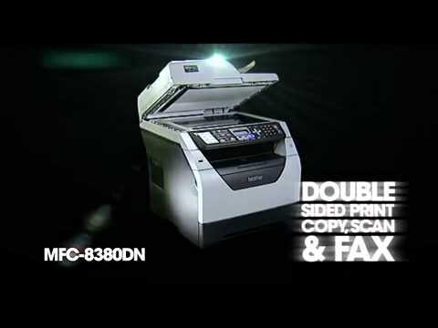 Brother MFC-8380DN Mono Multifunction Laser Printer Overview ...