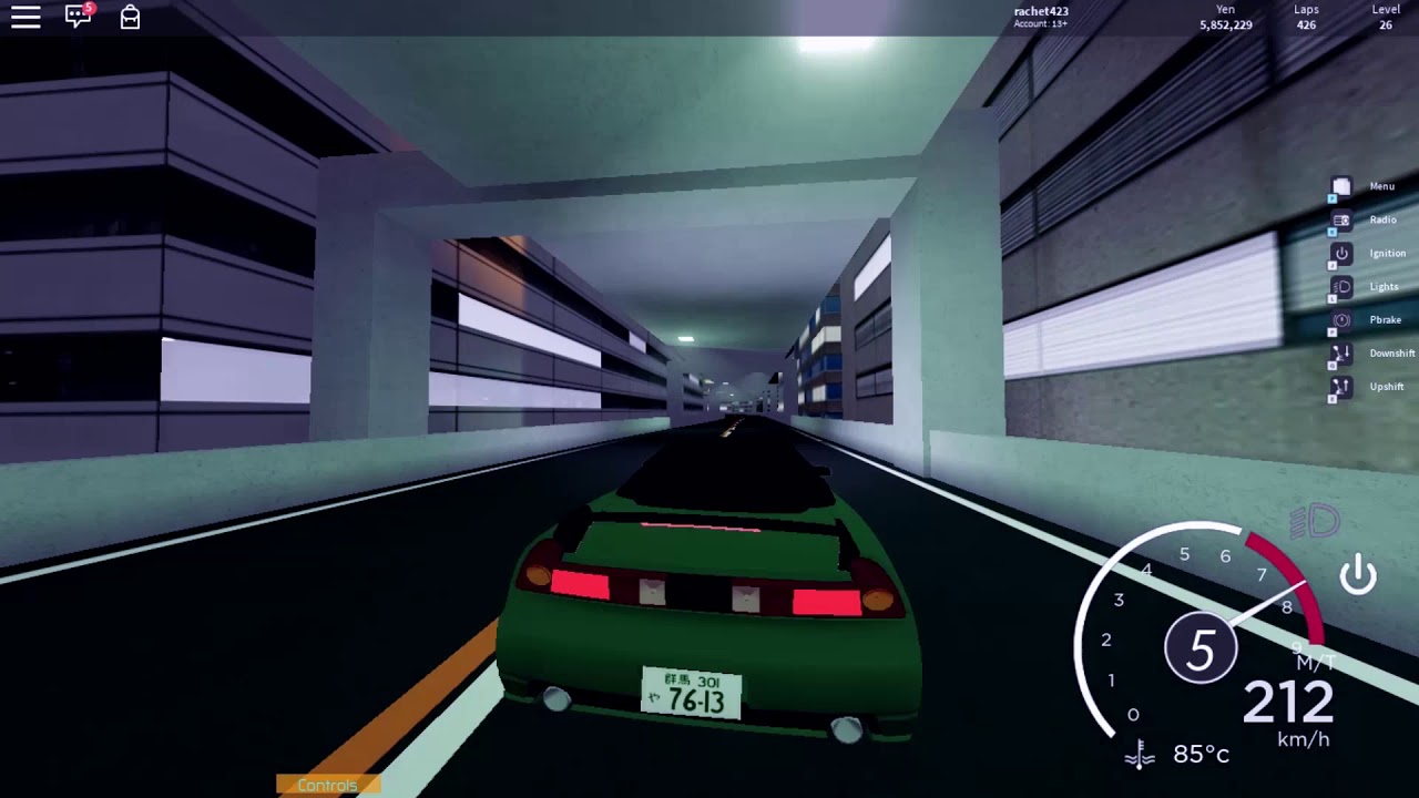 NSX run on Shuto C1 - Midnight Racing Tokyo - YouTube