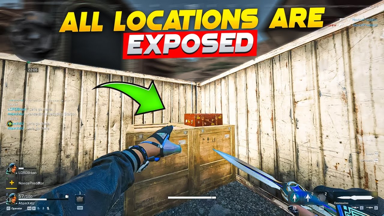 Delta Force All Treasure Create Locations - New Treasure Event ! - YouTube