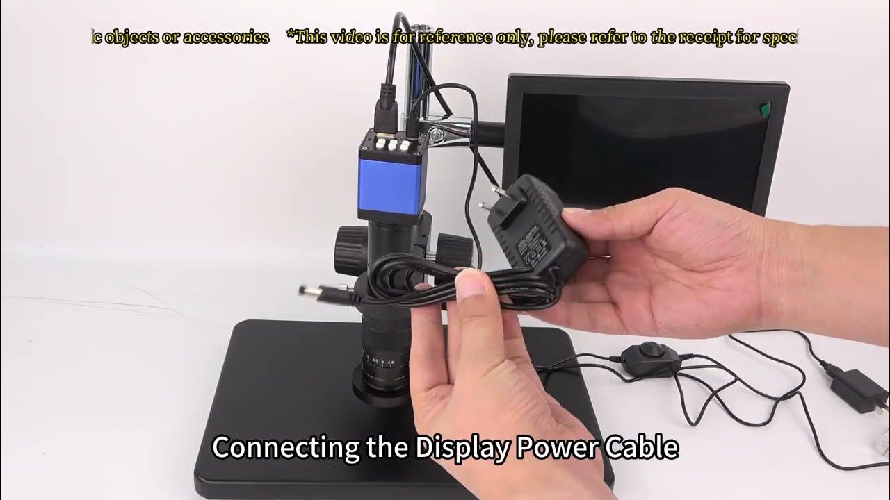 SUNSHINE MS8E-02 PRO Electron Microscope Instructions for Use - YouTube