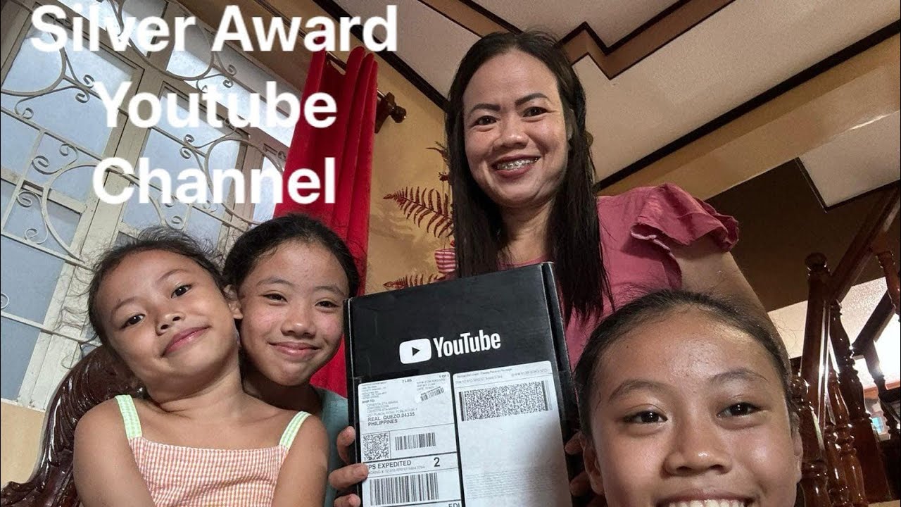 Silver Award ‘“unboxing” Yt channel😍thankyousomuch to all. - YouTube