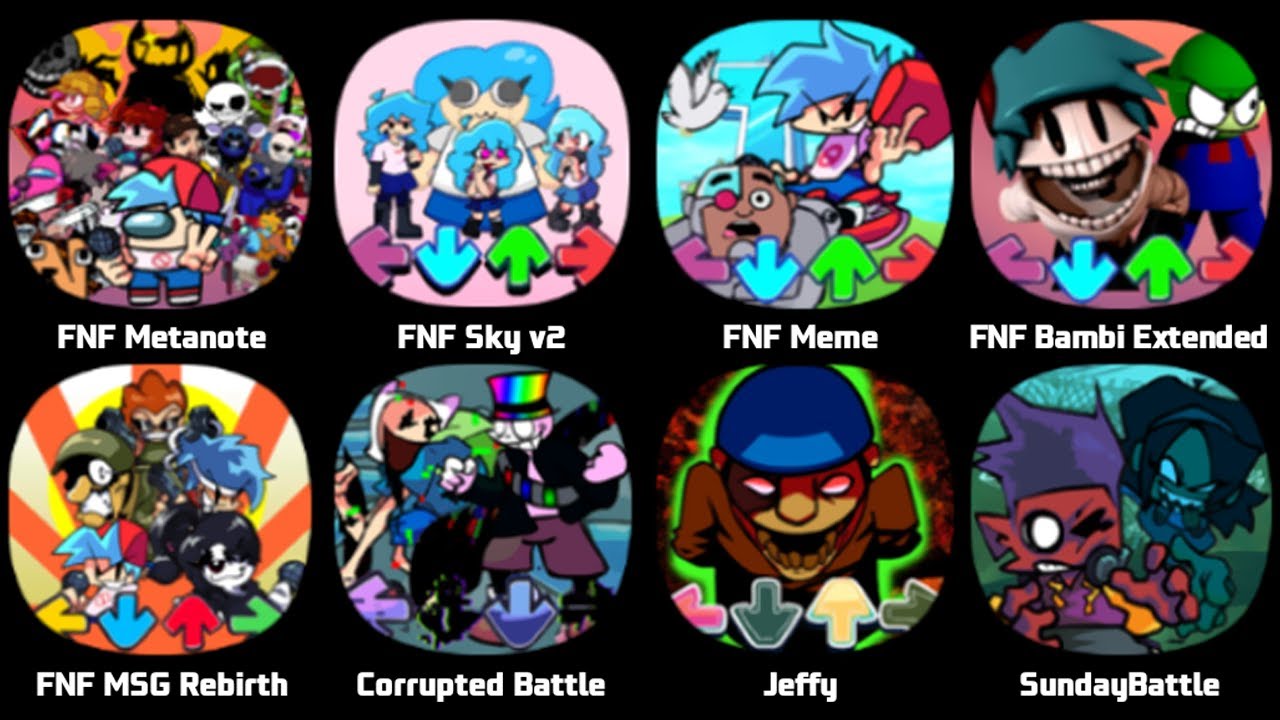 FNF Spirits of Hell V2, FNF Dark Spirit, FNF Corrupted Mordecai, FNF ...