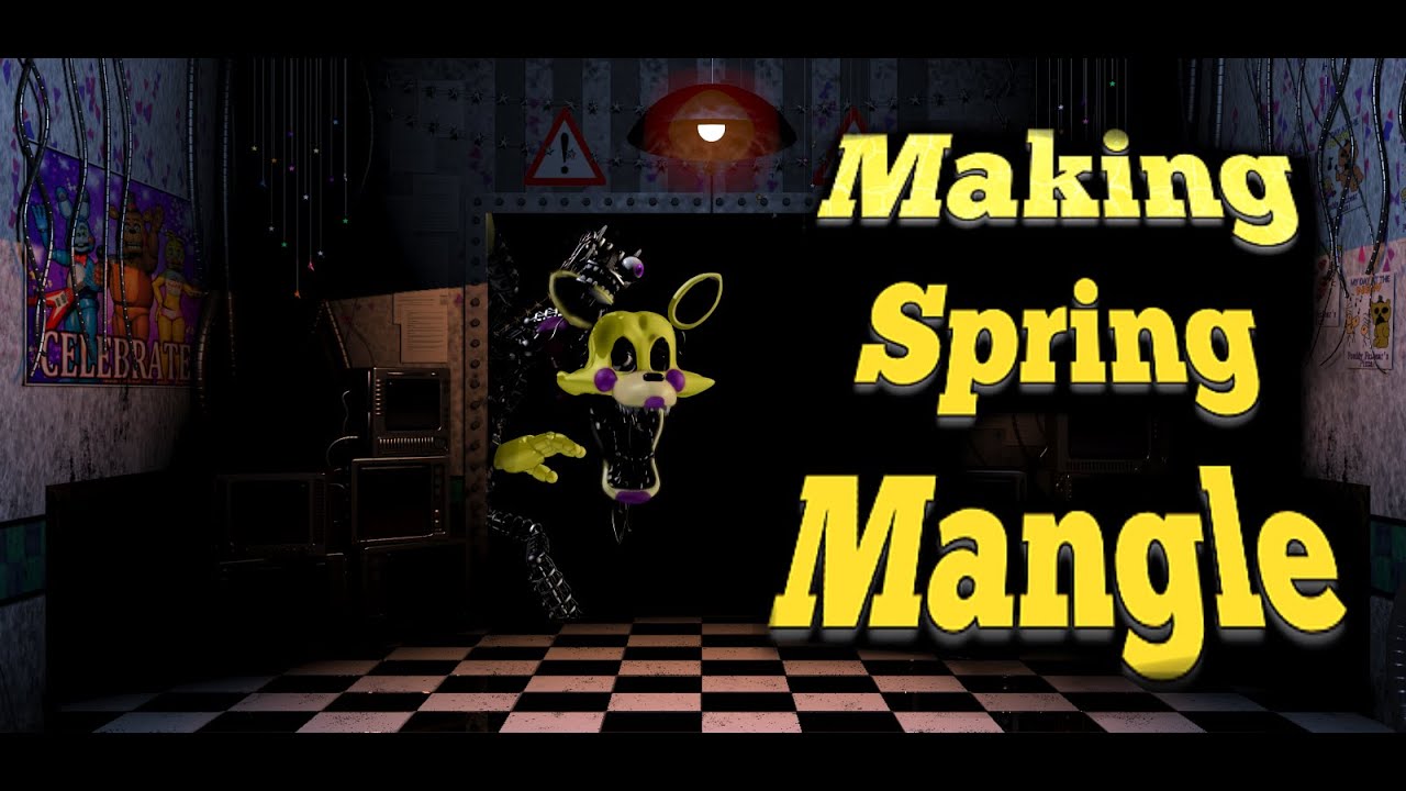 [ FNAF | Speed Edit] - Making Spring Mangle! - YouTube