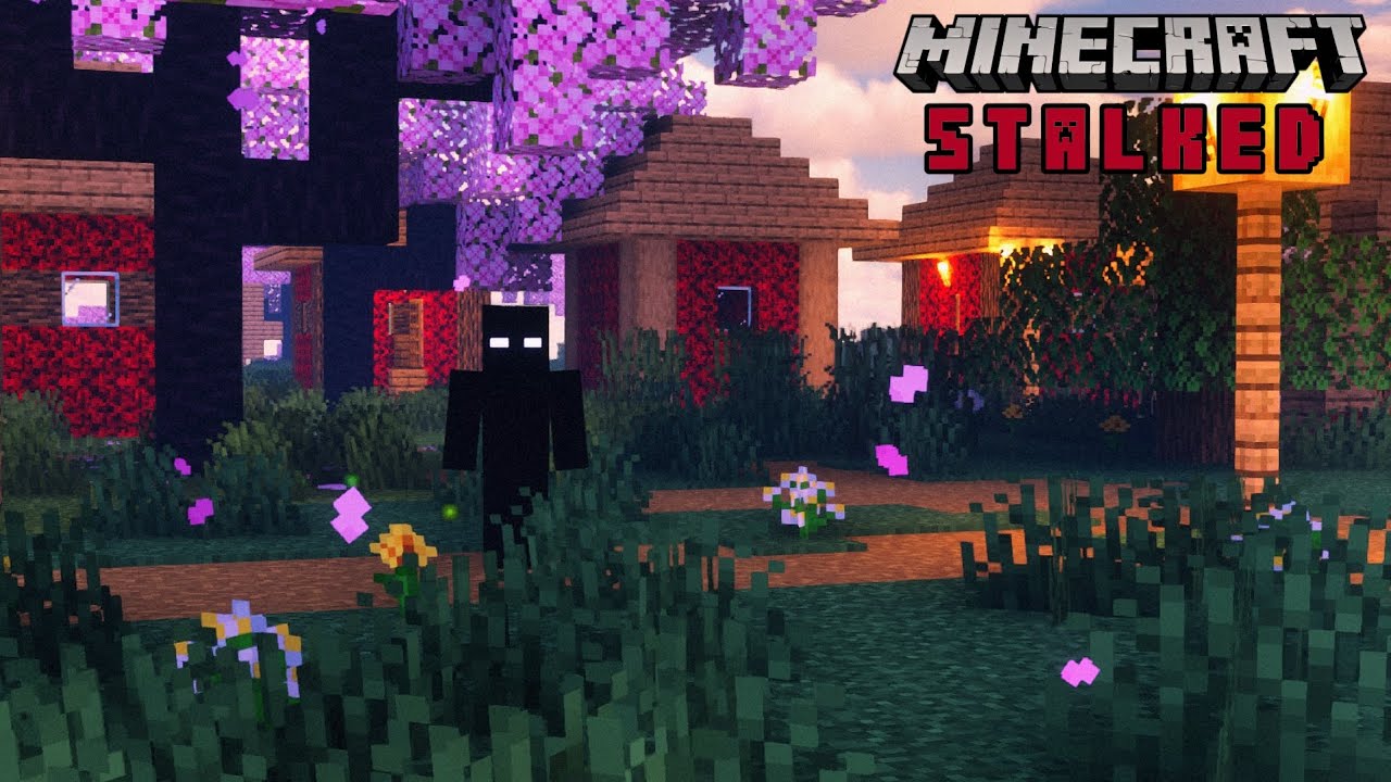 Escaping To Find A Corrupted Village... Minecraft: STALKED - YouTube