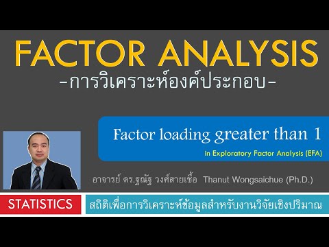 Factor Loading Greater Than One in EFA - YouTube