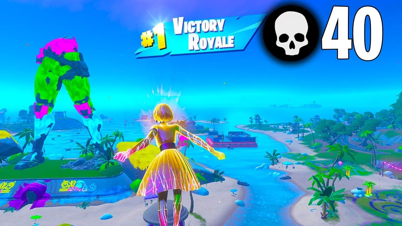 40 Elimination Solo vs Squads Win Fortnite Chapter 3 Full Gameplay ...