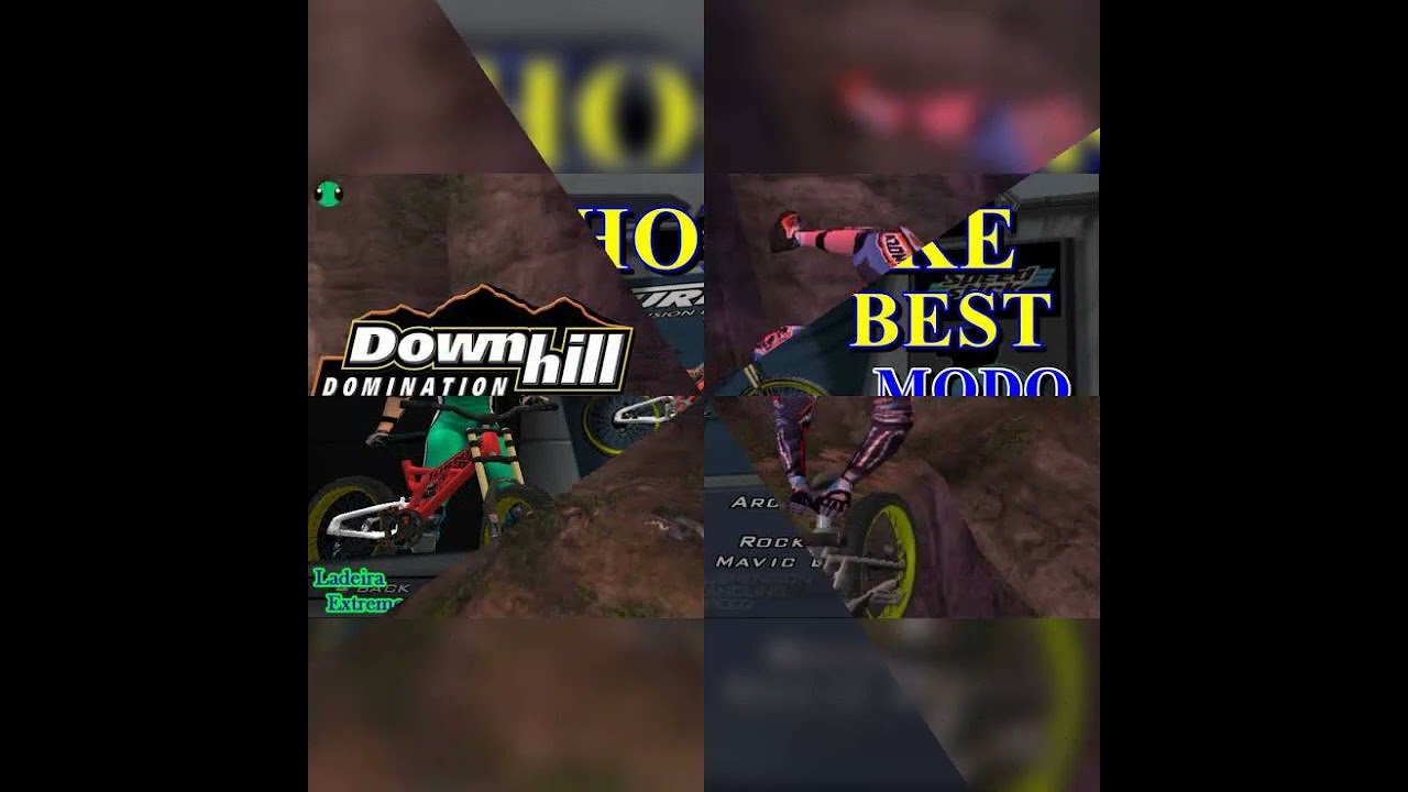 baixa downhill domination ps2 iso ultra ripado rodado liso ótimo por ...