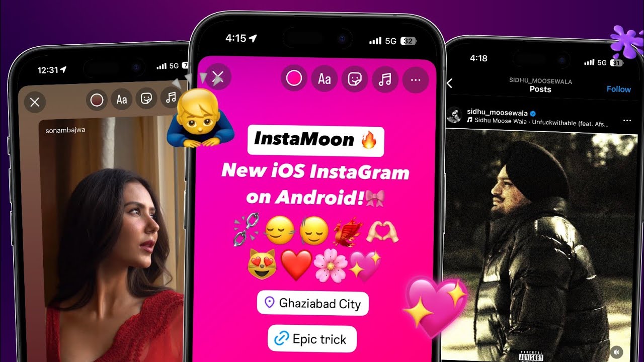 New iOS Instagram On Android | iOS 17.4 Emojis + Share Reel like iPhone ...