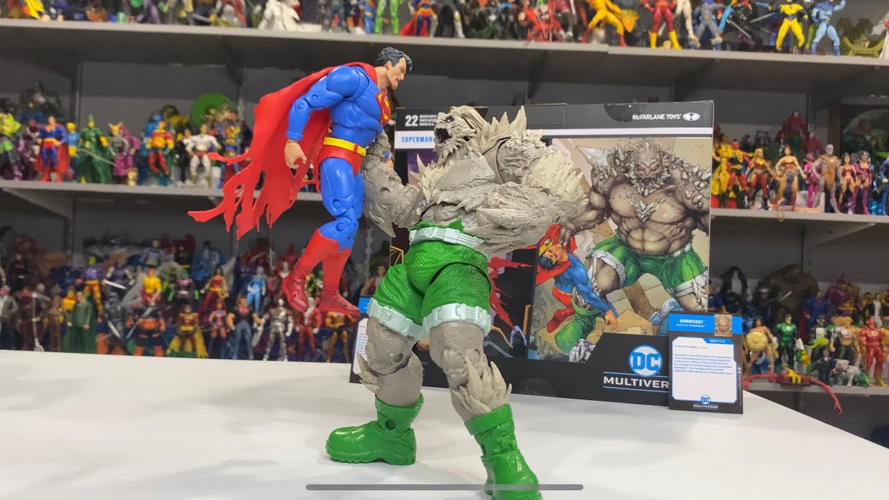 DC Multiverse Doomsday Vs Superman Target Exclusive 2 pack action ...