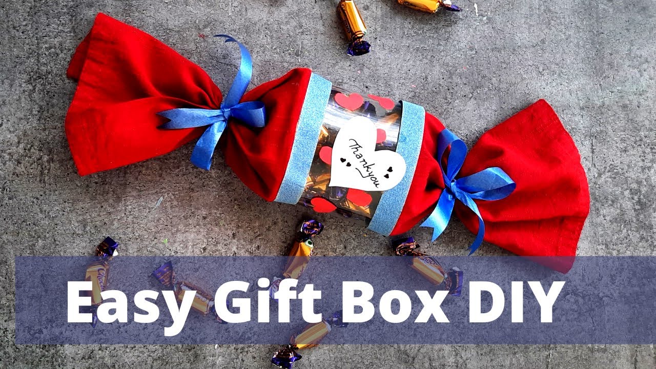 Easy DIY Gift Box from Old Plastic Bottle |DIY Chocolate Gift Box ...