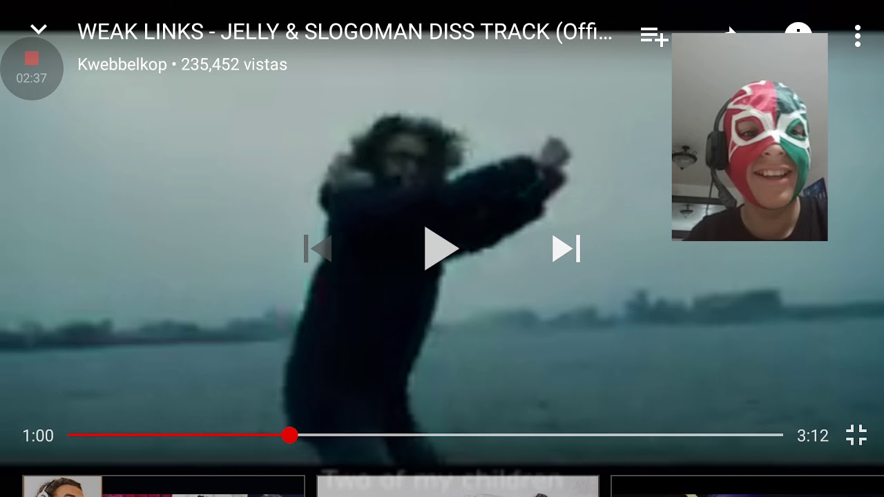 Reacting to kwebelkop diss track on Jelly and slogoman - YouTube