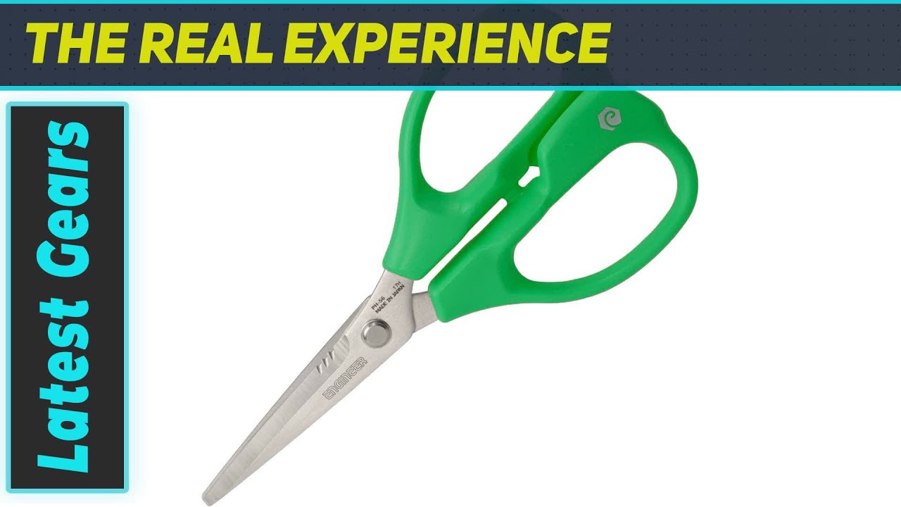 ENGINEER Best High Performance Scissors for Tough Materials - YouTube