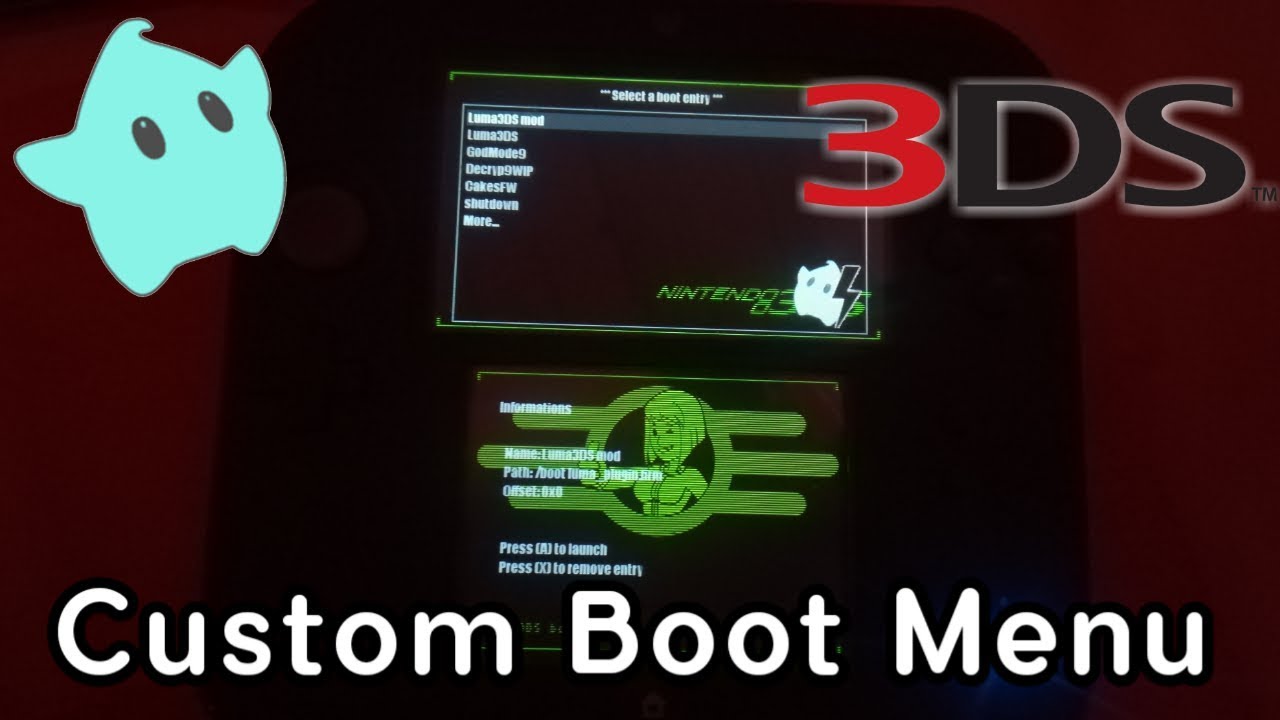 [3DS] CtrBootManager - custom boot demo presentation ! - YouTube