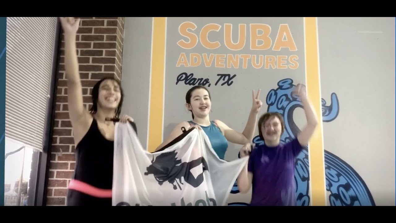 Girl Scouts Discover Scuba at Scuba Adventures in Plano (Dallas) - YouTube