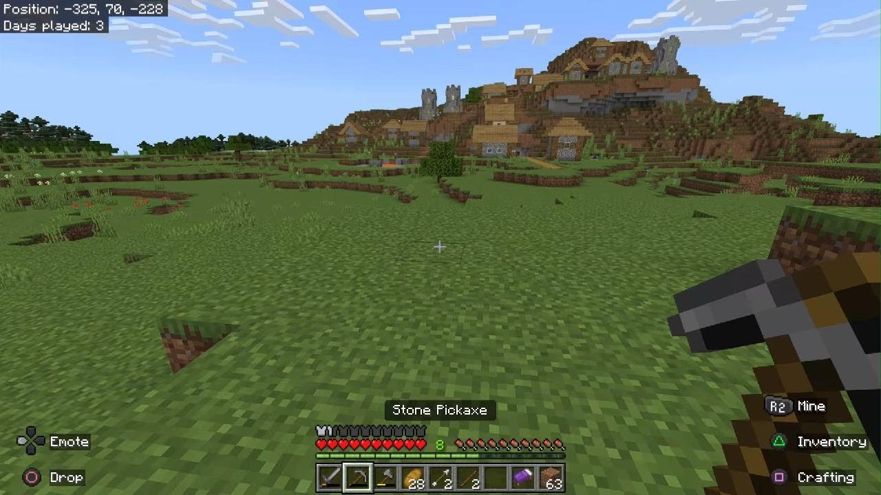 Minecraft Lazy Gameplay #2 - Moving - YouTube