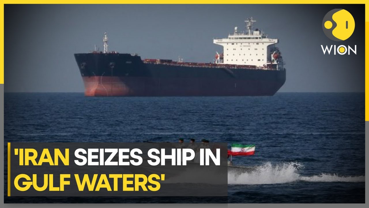 US says Iran seized ship in Gulf waters, Navy refrains from ...