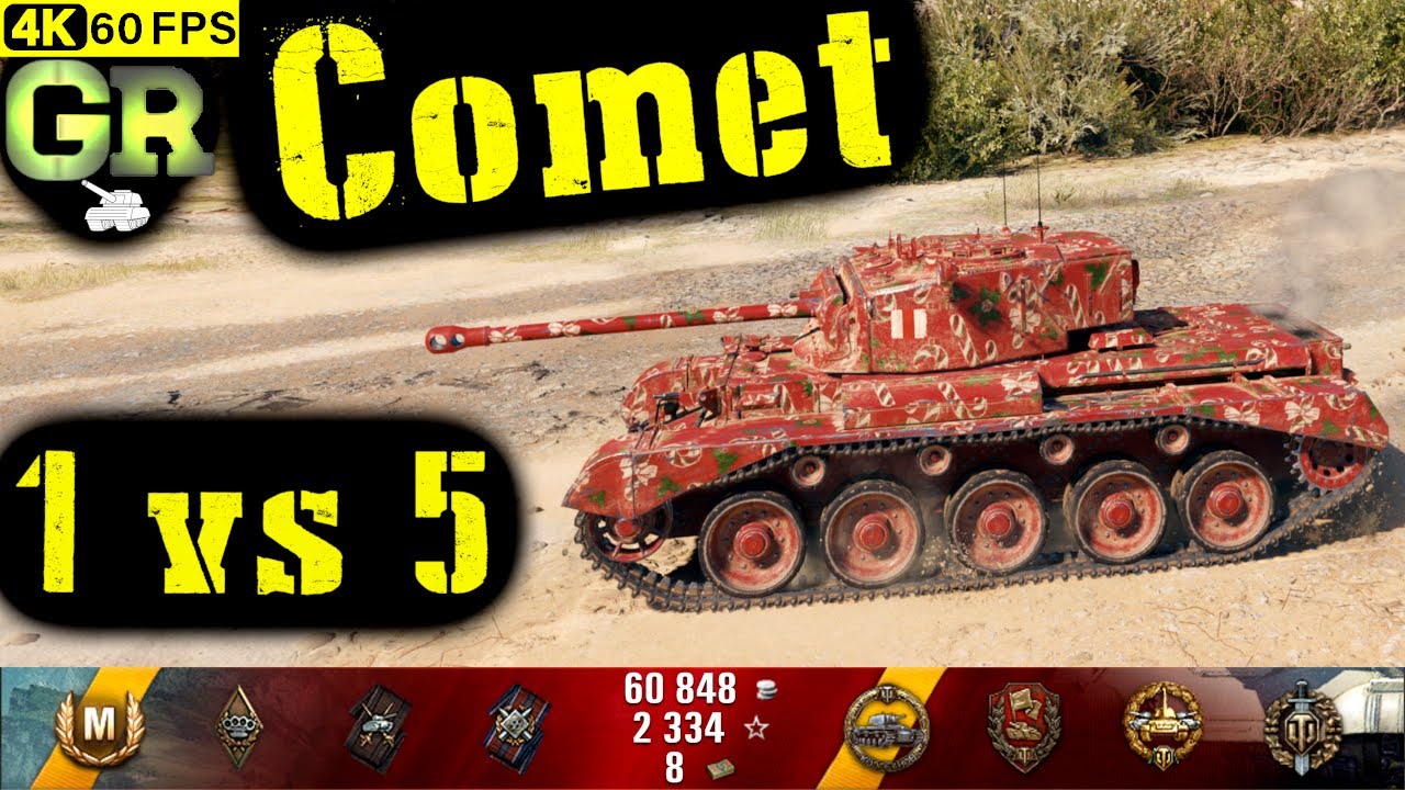World of Tanks Comet Replay - 7 Kills 4.3K DMG(Patch 1.4.1) - YouTube