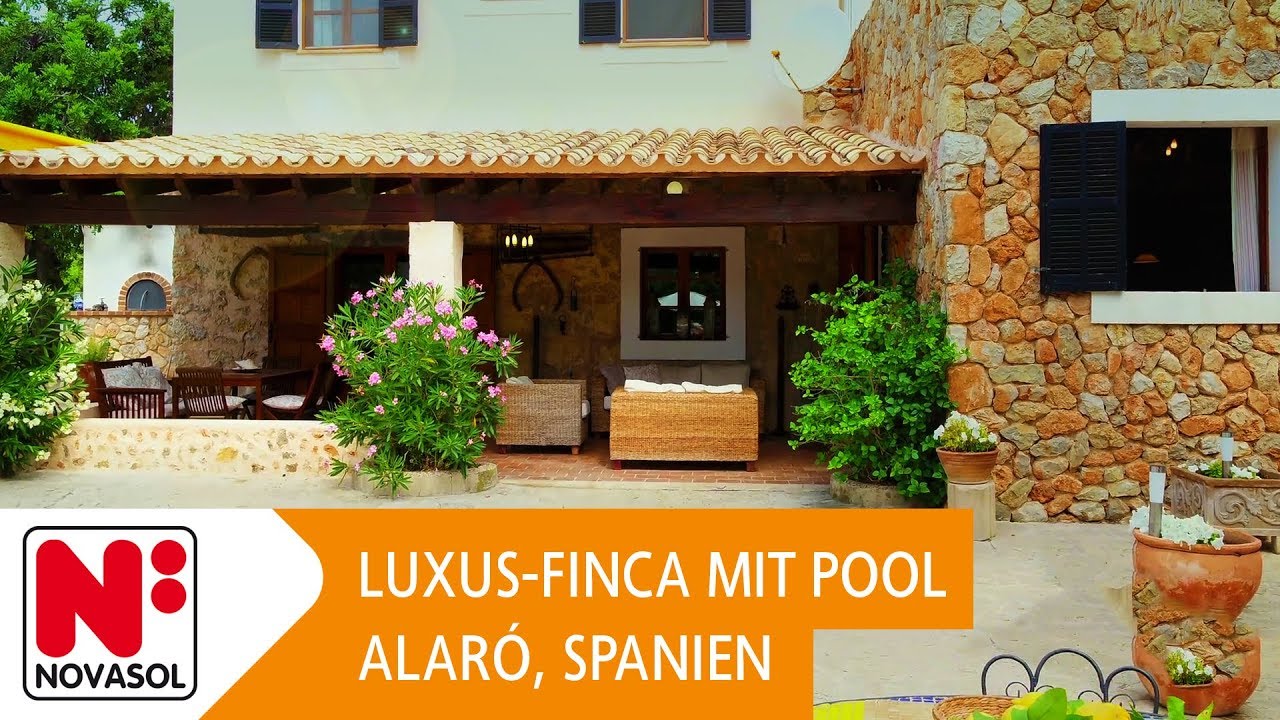 Finca mit Pool - Alaró, Mallorca, Spanien // EML526 - YouTube