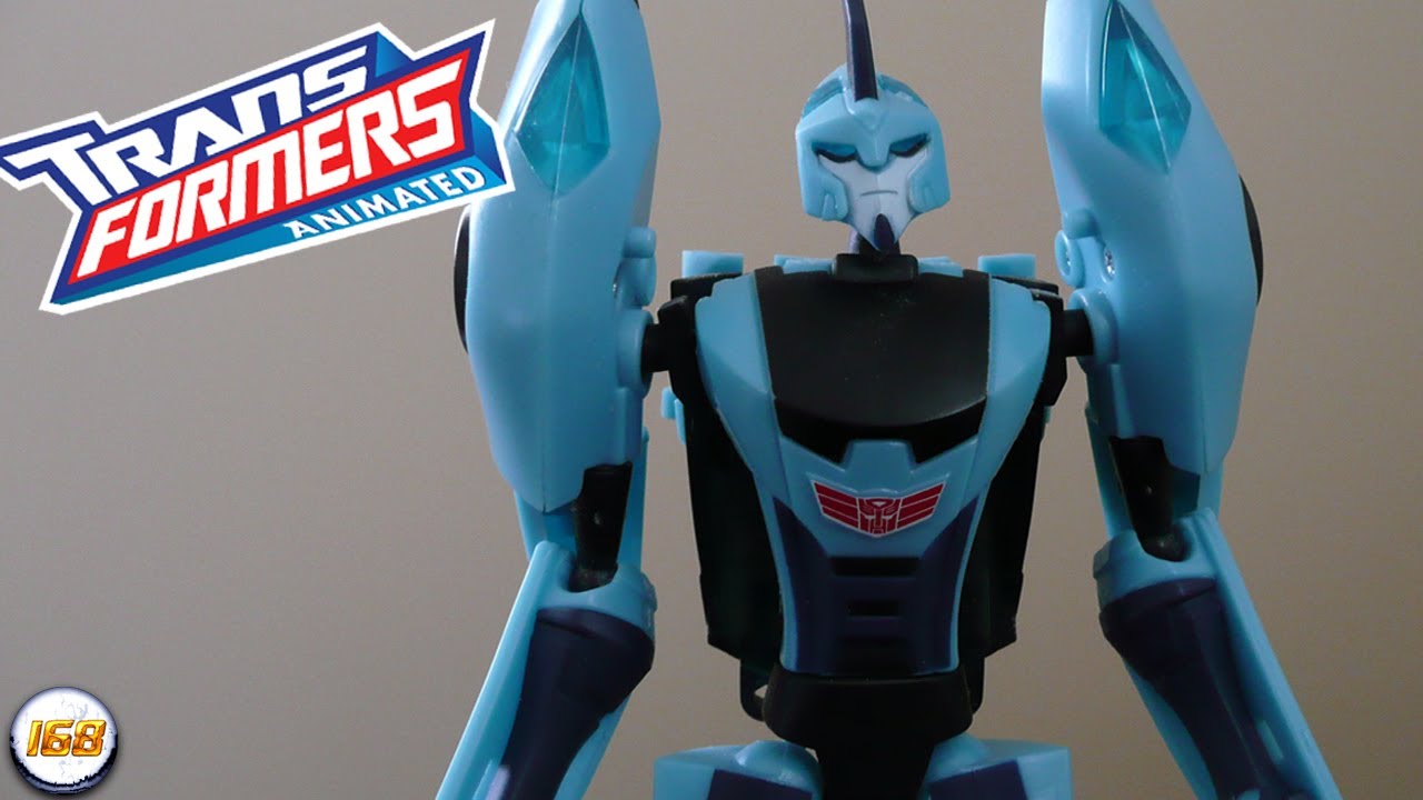 Transformers Animated Deluxe Blurr Review - YouTube