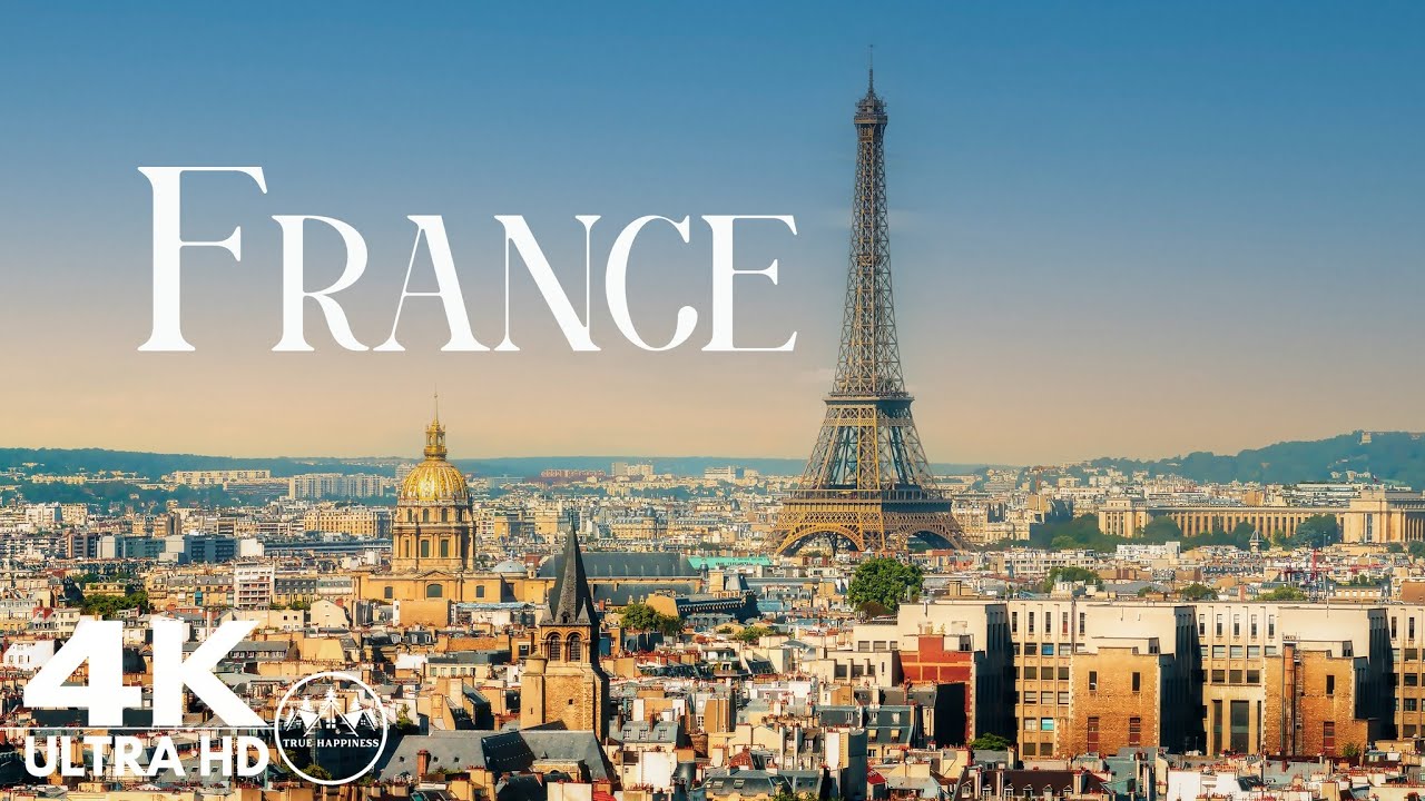 Beautiful scenery FRANCE - Scenic Relaxation Film With Calming Music ...