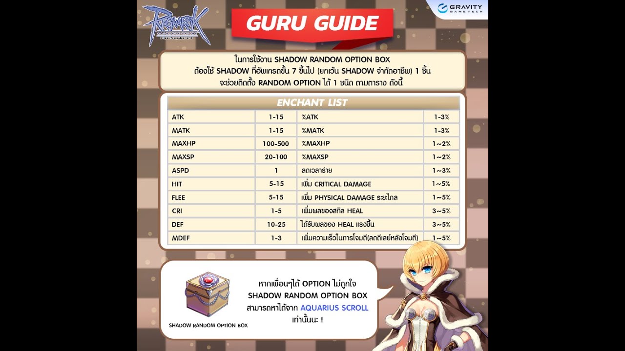 RO GGT สุ่ม Shadow Random Box 18 กล่อง - YouTube