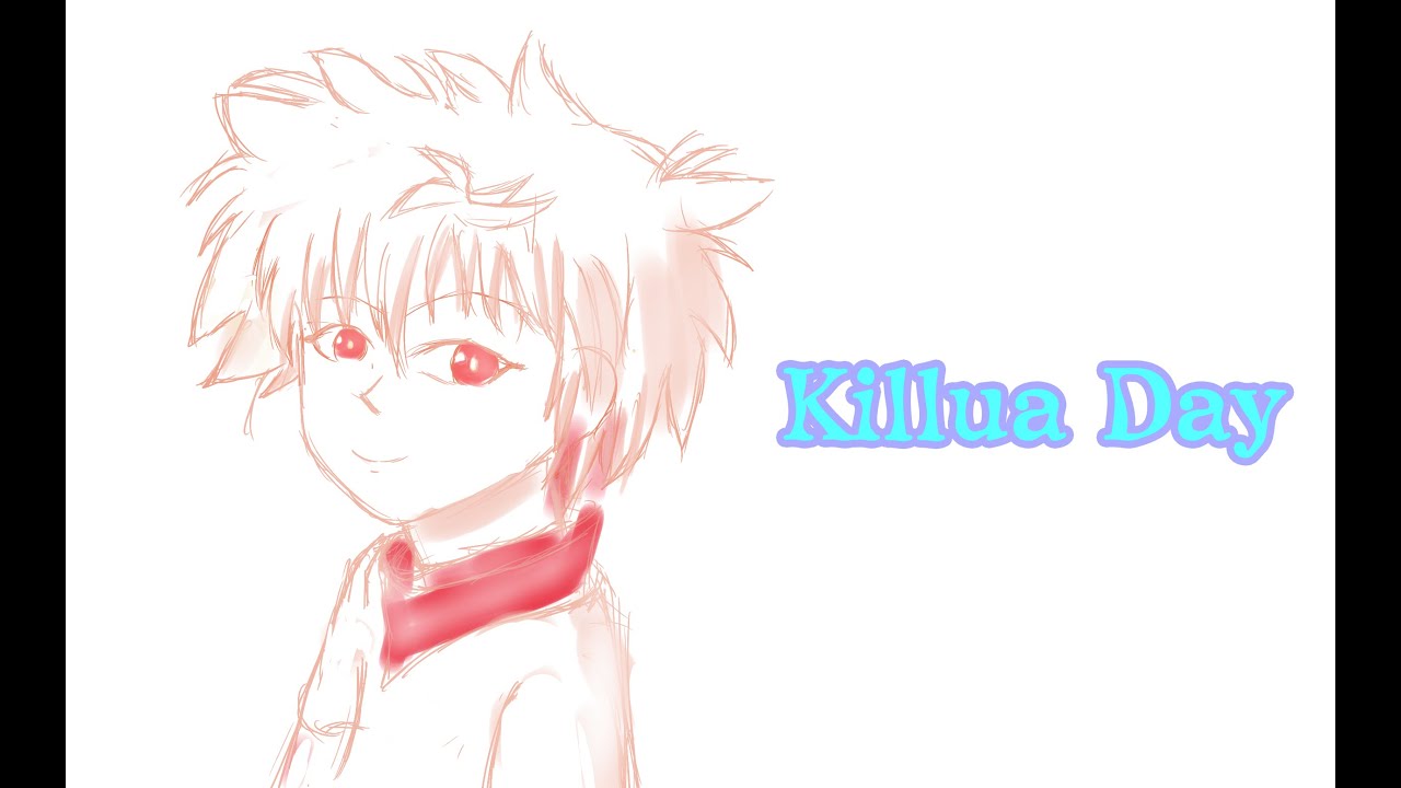 KILLUA - [Time Lapse Drawing] - YouTube