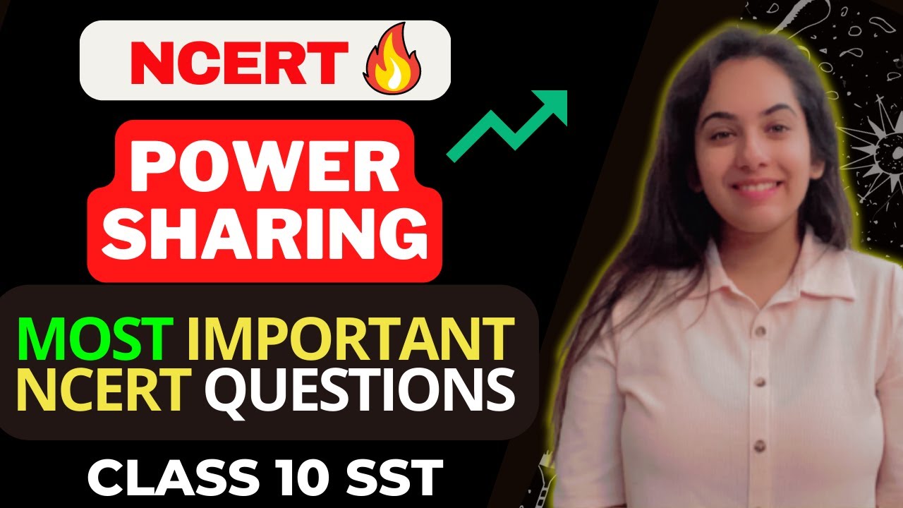 Power Sharing Most Important Questions | Class10 | Pratigya Batch - YouTube