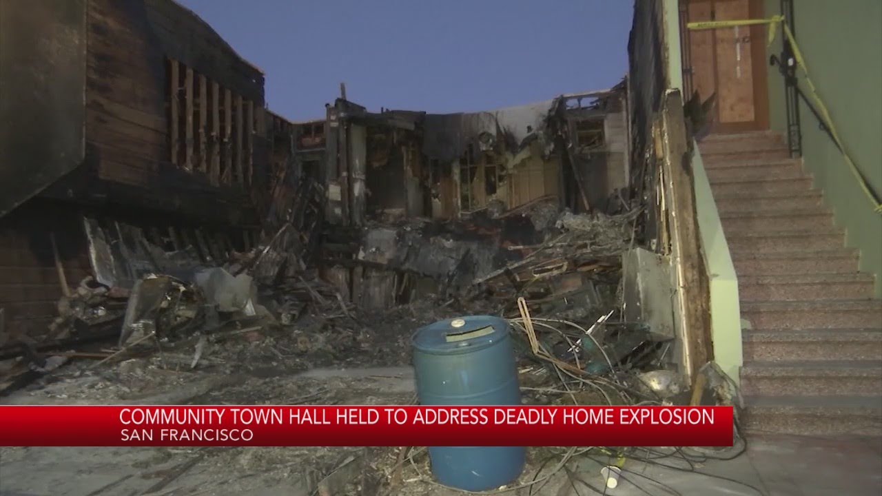 Community town hall held to address deadly home explosion in SF - YouTube