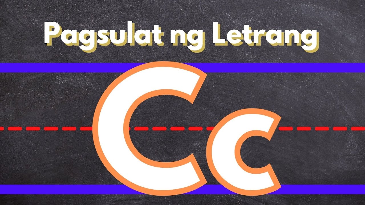 PAGSULAT NG LETRANG Cc | KINDERIFIC TV - YouTube