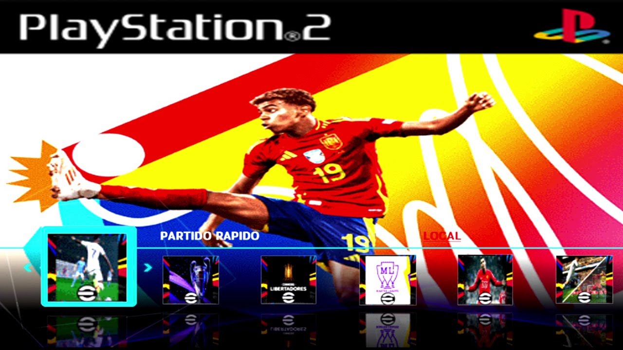 EFOOTBALL PES 2024 (PS2) 100% ATUALIZADO AGOSTO - YouTube