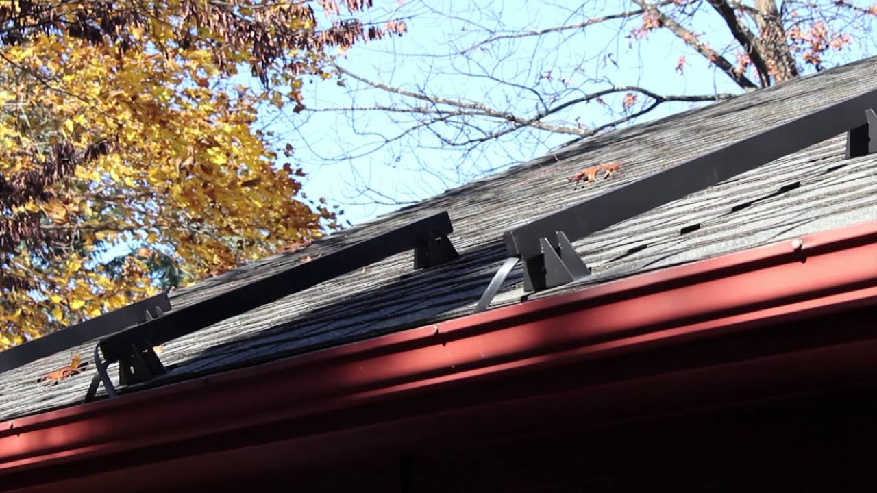 Heated Shingle Ice Dam Cutter - New from American Metal Roofs - YouTube