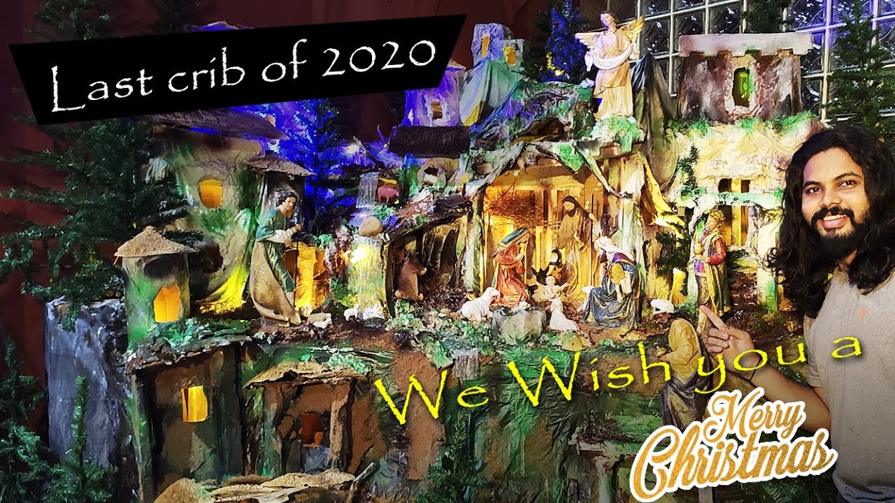 OUR FINAL CRIB 2020 | CHRISTMAS CRIB | CRIB MAKING - YouTube