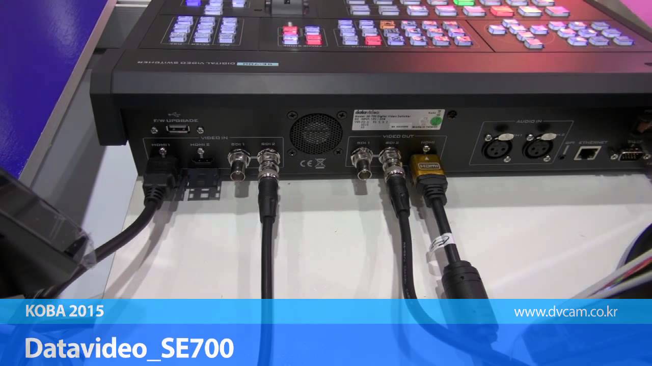 datavideo SE700 - YouTube