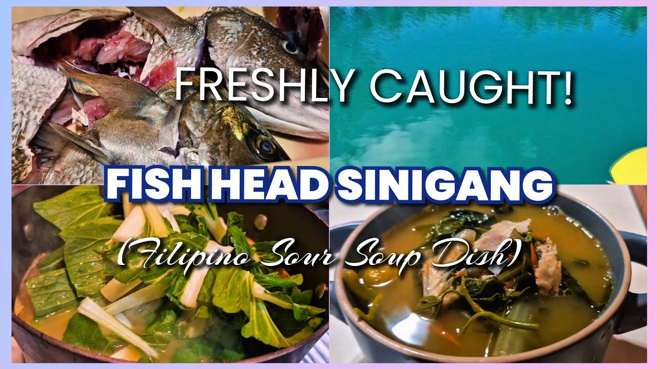 FRESHLY CAUGHT!FISH HEADS/FISH HEAD SINIGANG/SINIGANG NA ULO NG ISDA # ...