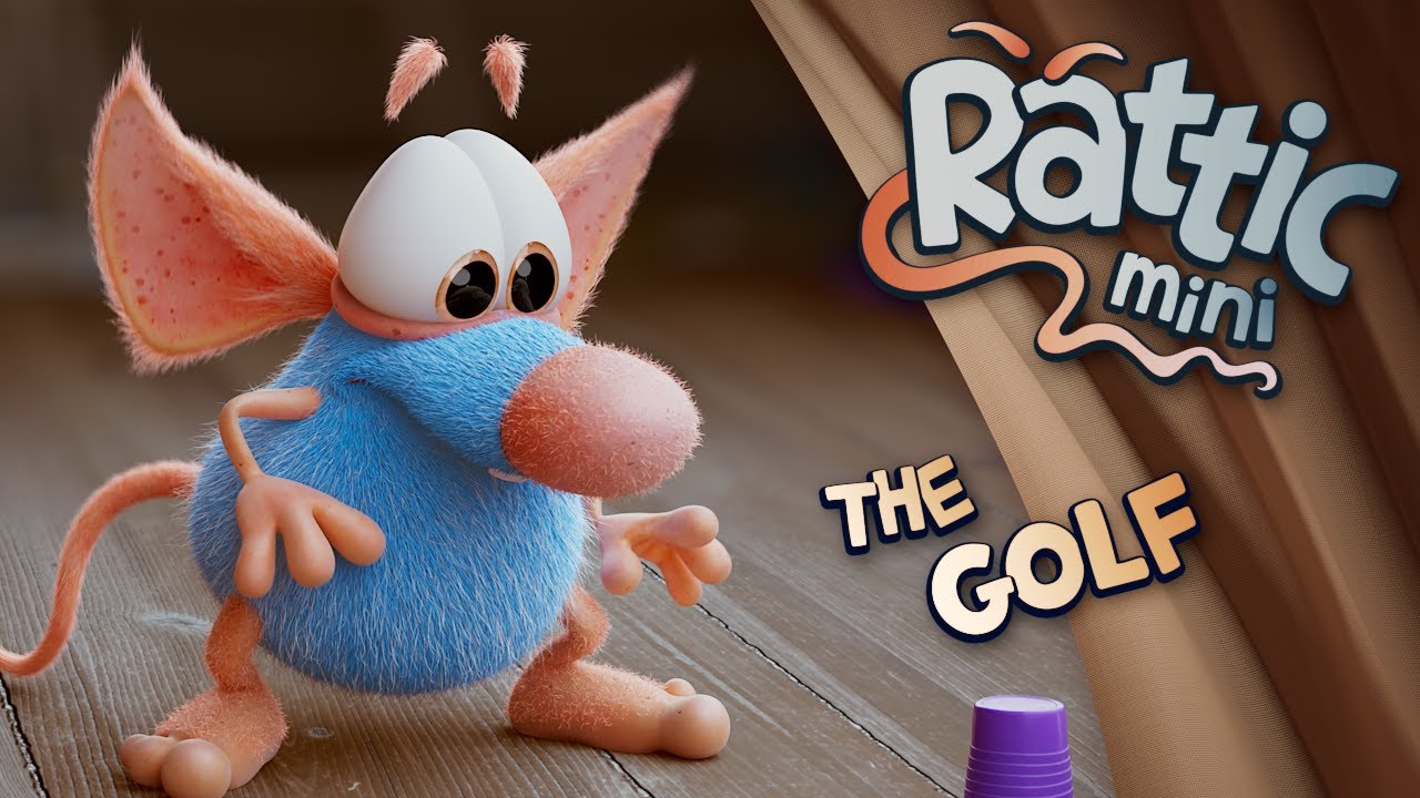 Rattic Mini – The Golf | Funny Cartoons For Kids - YouTube