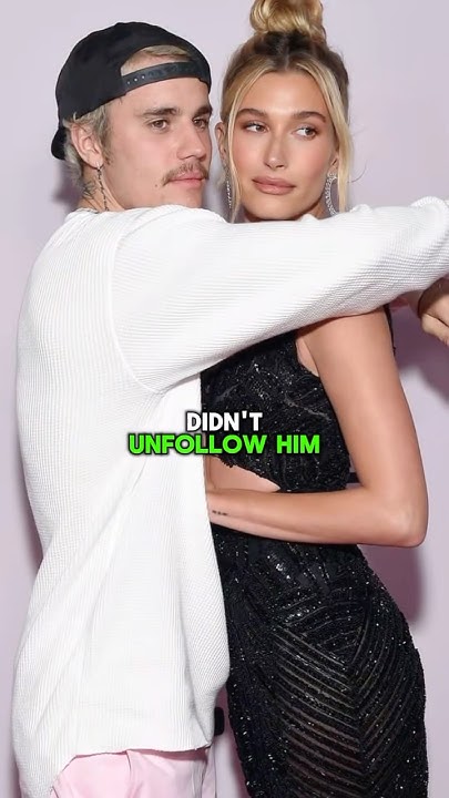 Hailey Bieber responds to rumors she unfollowed husband Justin on Instagram! #shorts #celebrity ...