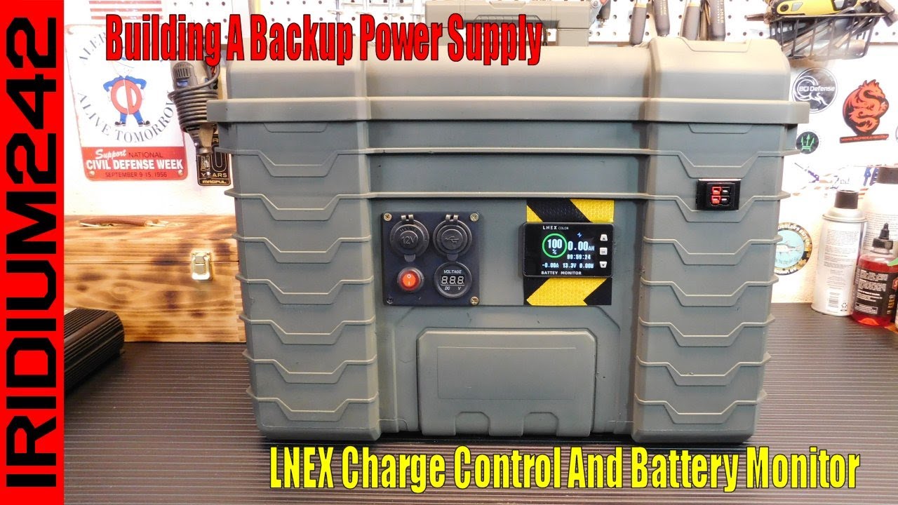 Building A Backup Power Supply: LNEX Charge Control And Battery Monitor ...