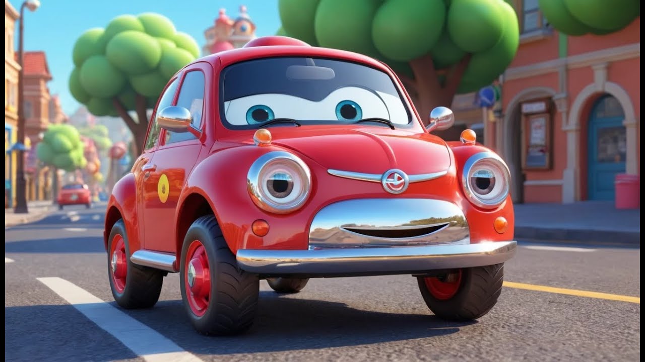 The Little Car Song | Nursery Rhymes and baby song for kids | Car ...