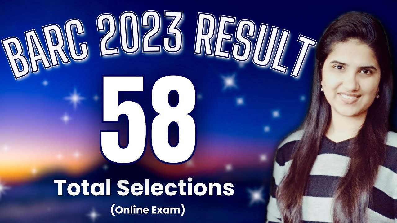 J Chemistry BARC 2023 Result|BARC Result 2023 Scientific officer|J ...