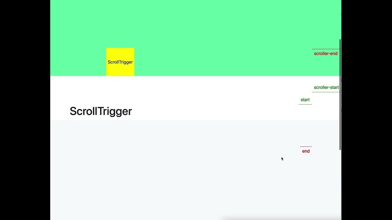 GSAP-ScrollTrigger-Markers - YouTube