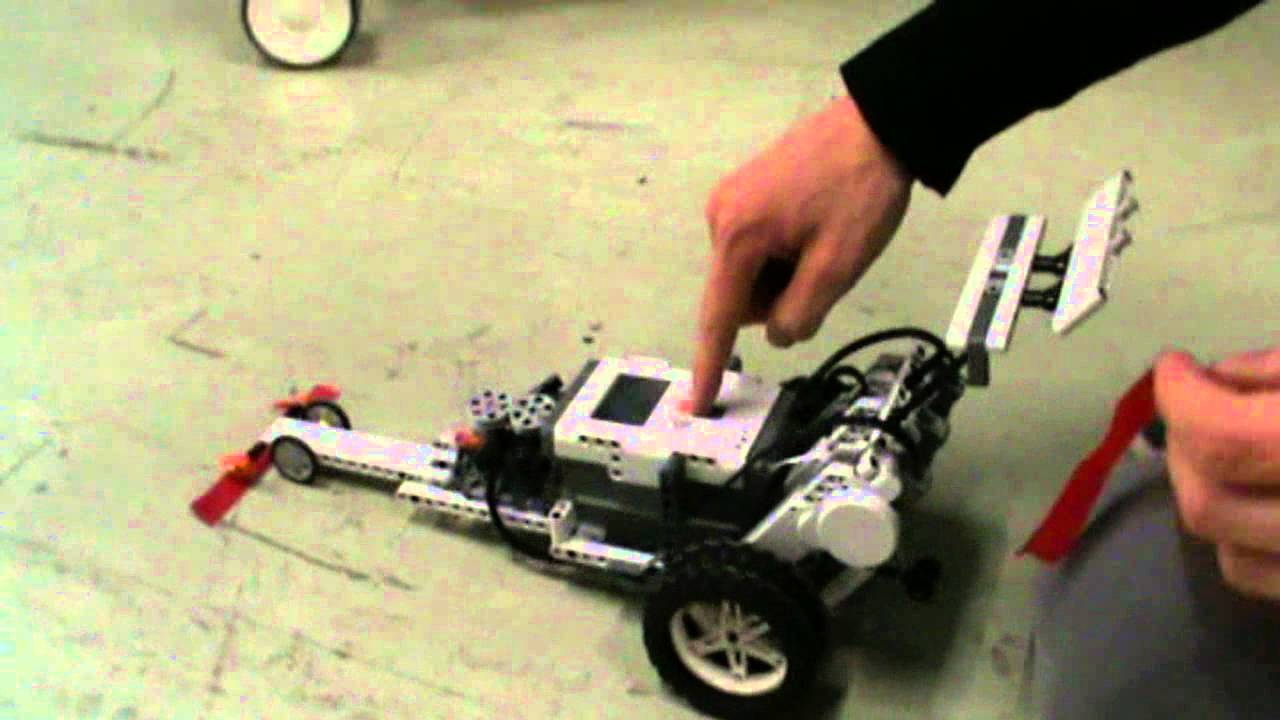 Lego Mindstorms Dragbot Project - Java (music 1) - YouTube