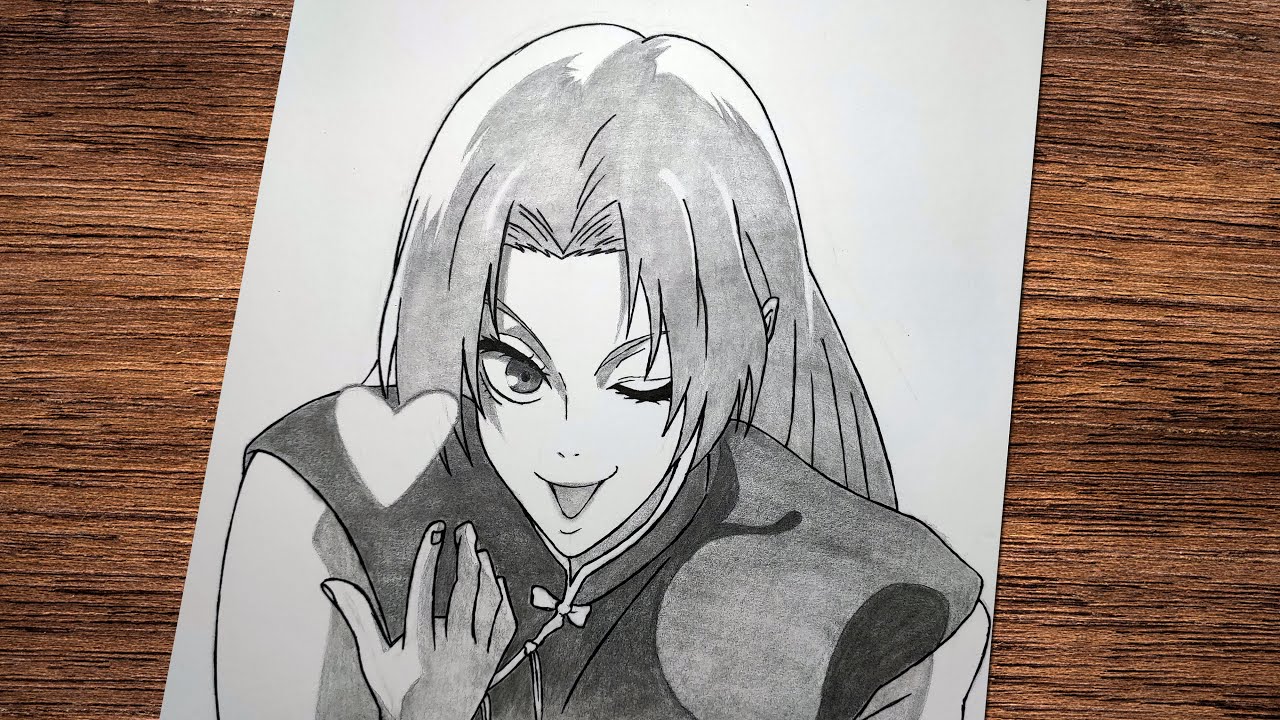 How to draw Yuki Tsukumo from Jujutsu Kaisen - Easy Drawing Tutorial 🎨 ...