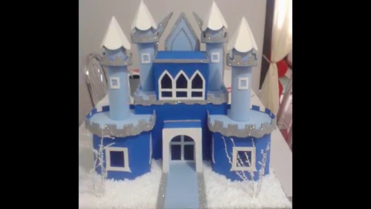 Castelo para aniversário Frozen - YouTube