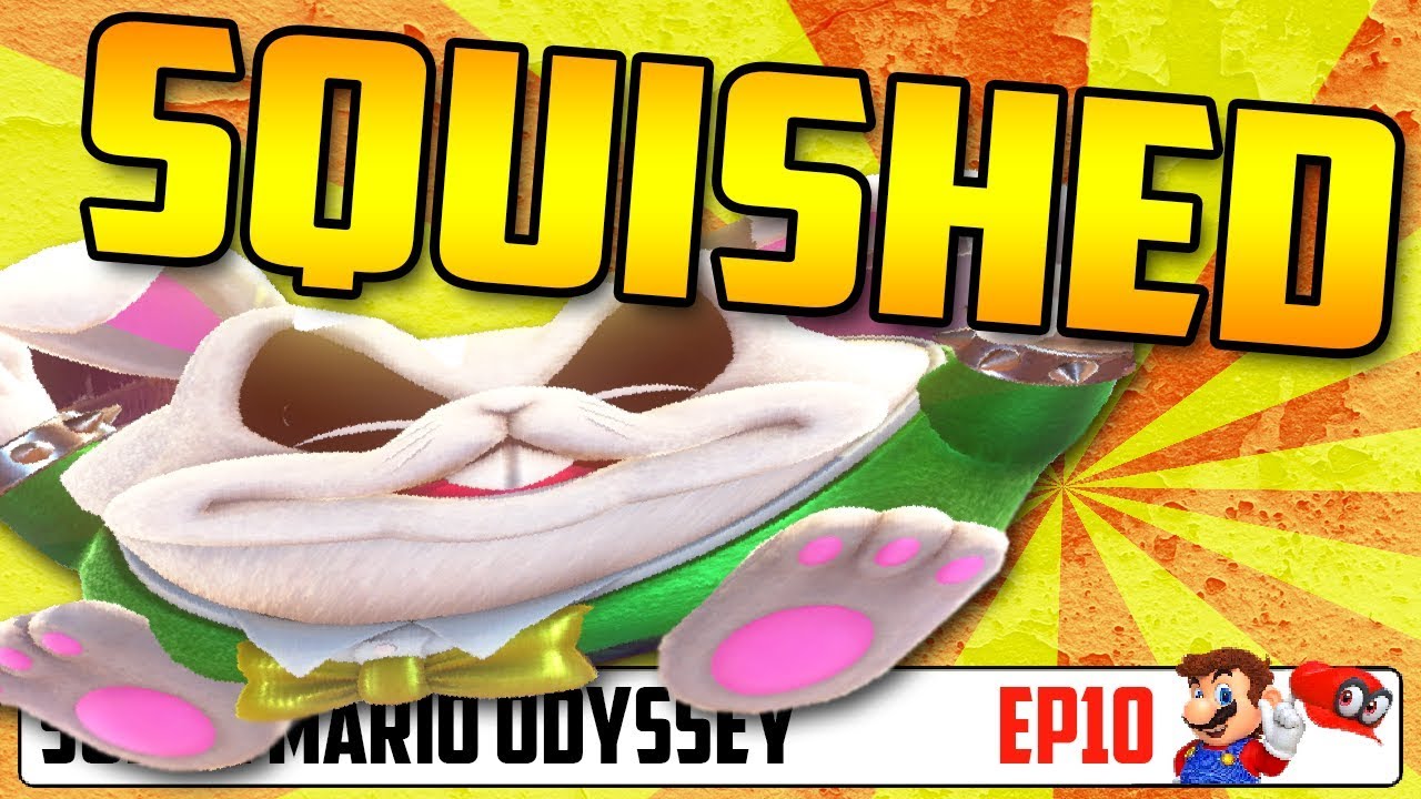 SQUISHED! - Super Mario Odyssey Playthrough (EP 10) - YouTube