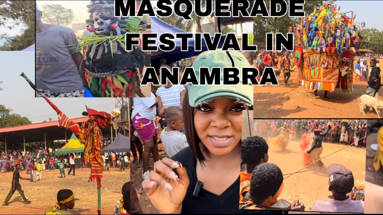 THE BIGGEST MASQUERADE FESTIVAL// EDEARO FESTIVAL IN ANAMBRA STATE ...